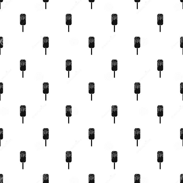 Helado Con Helar El Modelo, Estilo Simple Ilustración del Vector ...