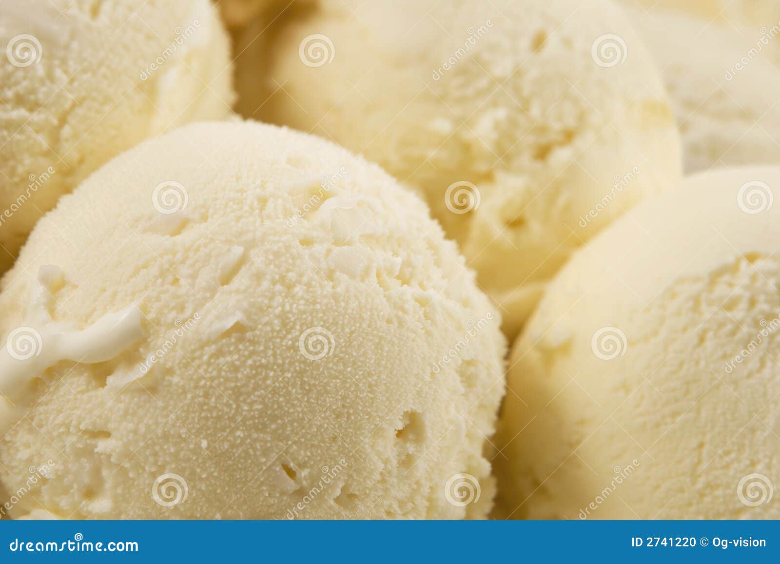 Helado de vainilla foto de archivo. Imagen de cierre, vainilla - 2741220