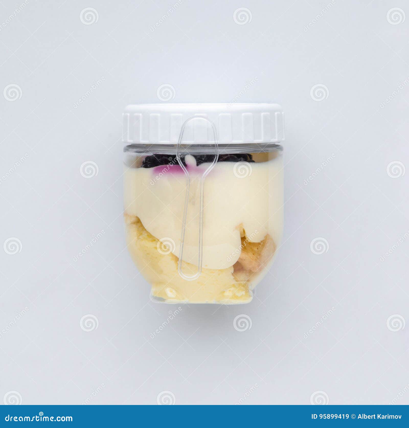 Helado lleno en un tarro imagen de archivo. Imagen de crisol - 95899419