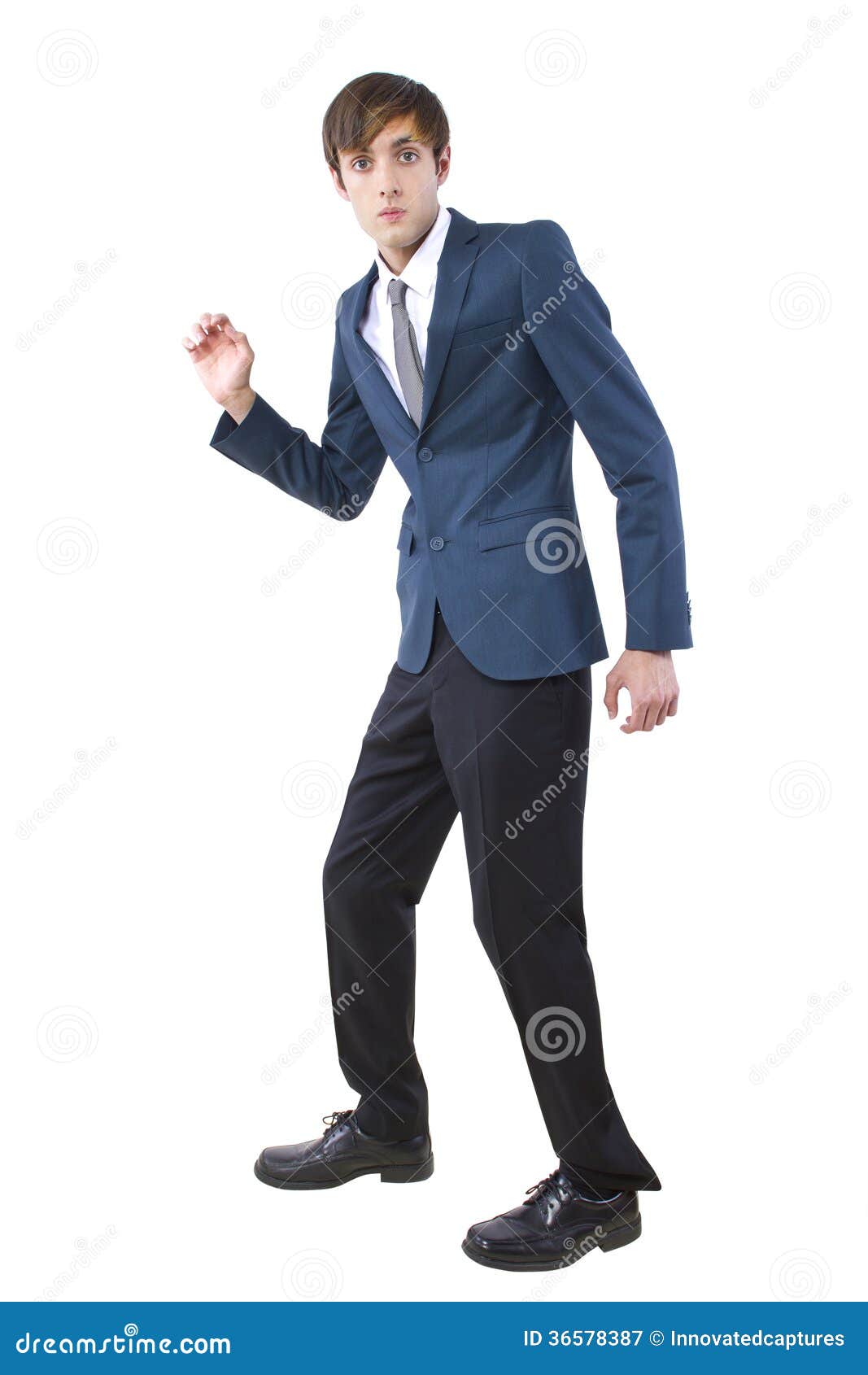 Held Back stock image. Image of businessman, expression - 36578387