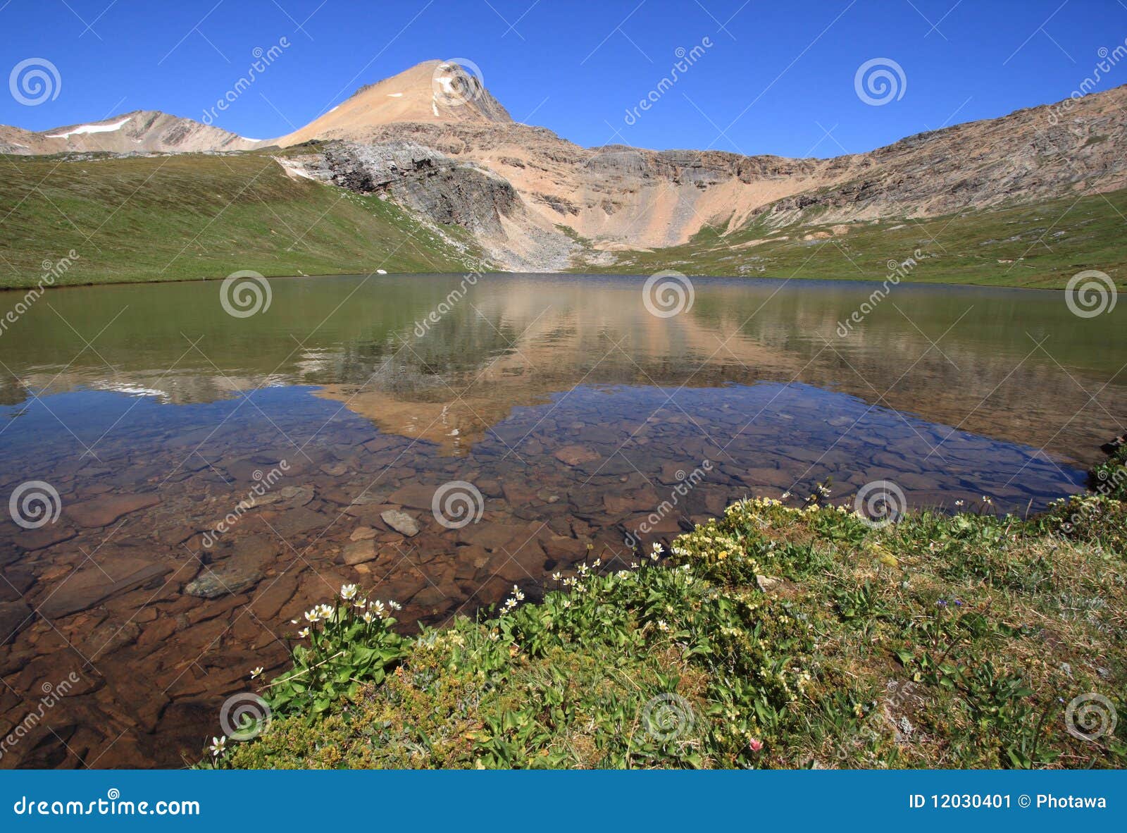Helen Lake stock image. Image of colorful, outside, national - 12030401