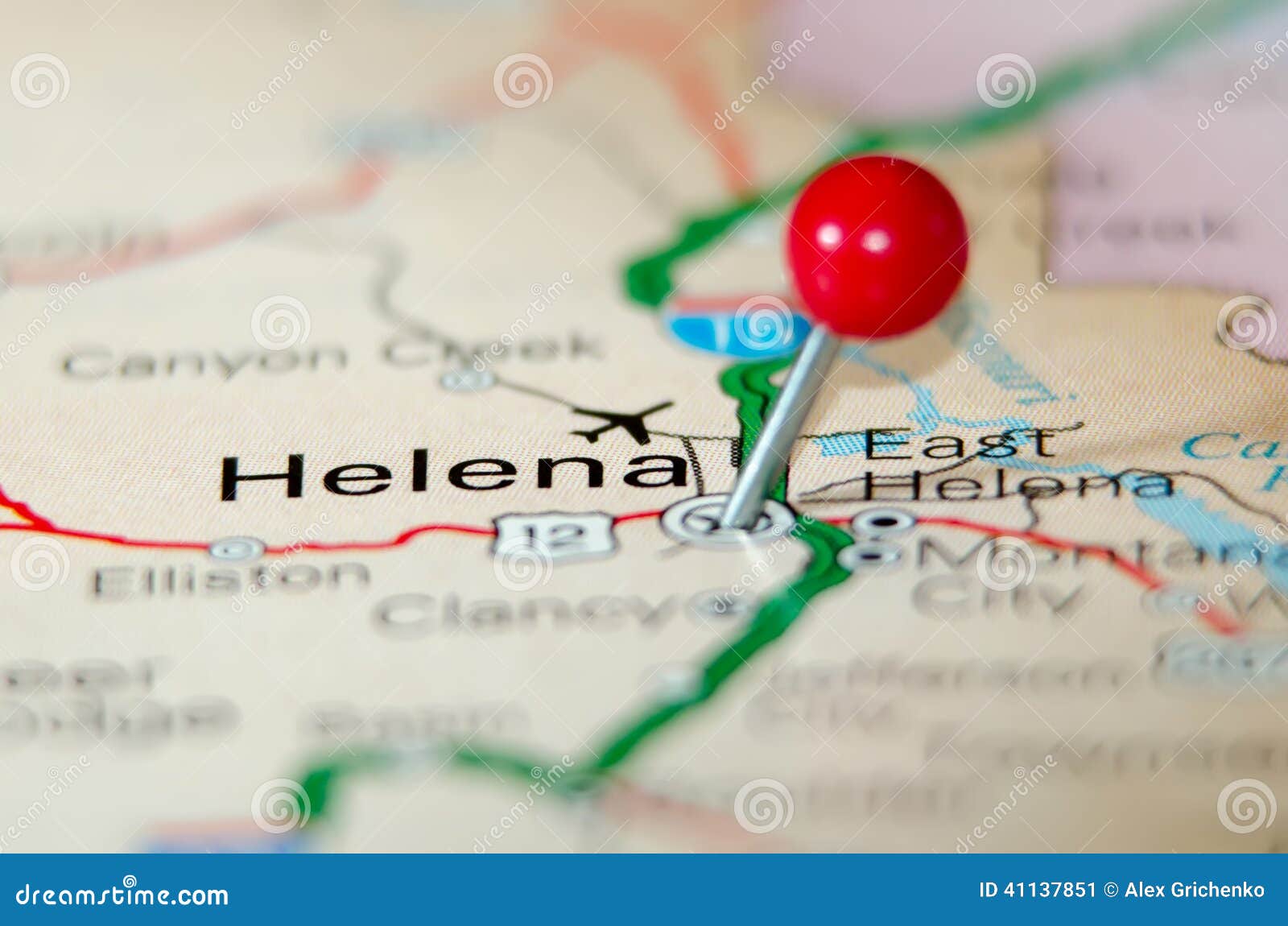Helena city stock image. Image of trip, guide, local - 41137851