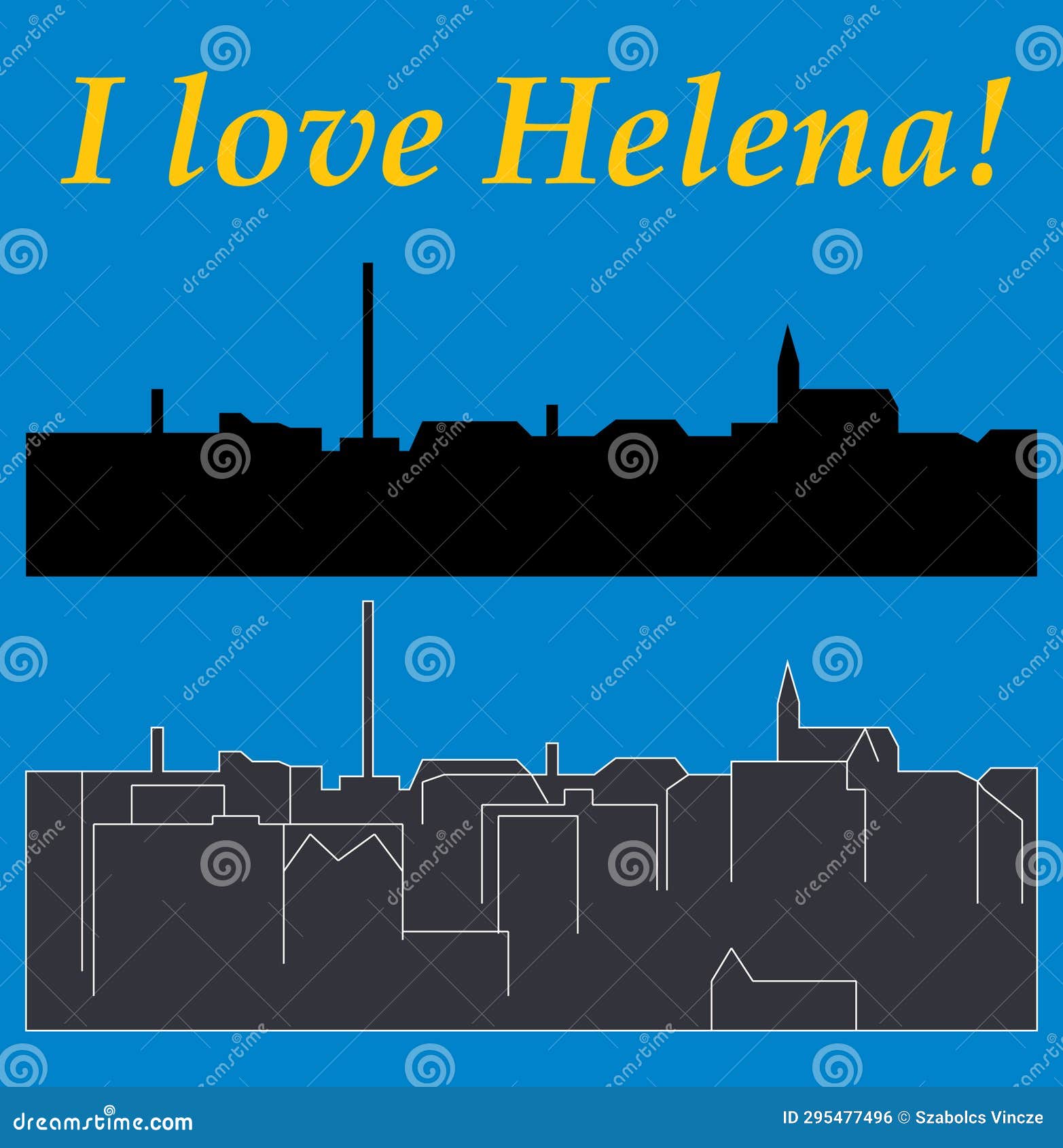 Helena City Limits Road Sign Cartoon Vector | CartoonDealer.com #291759179