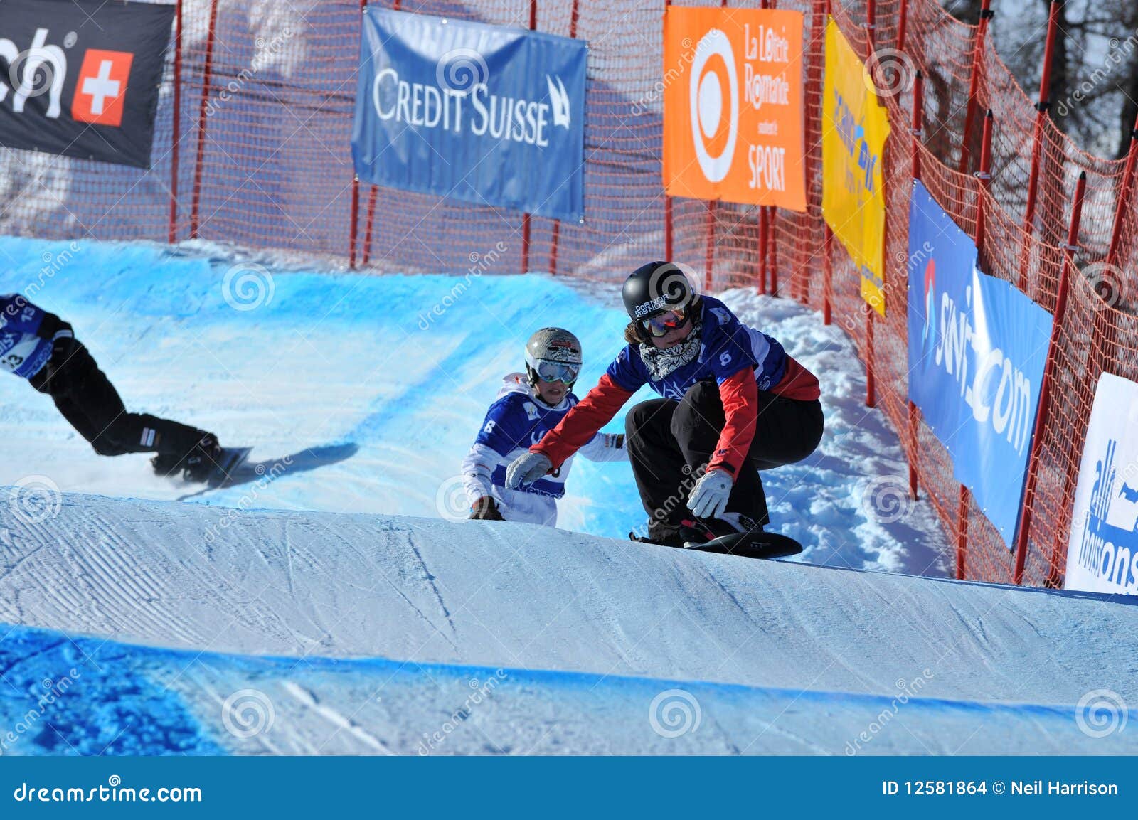 Helene Olafsen leads editorial stock image. Image of snowboard - 12581864