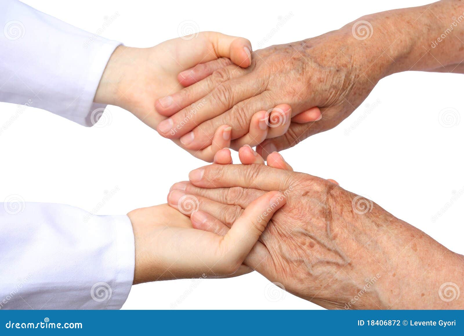 Helfende Hand Zwei Getrennt Stockfoto - Bild von helfen, gesundheit ...