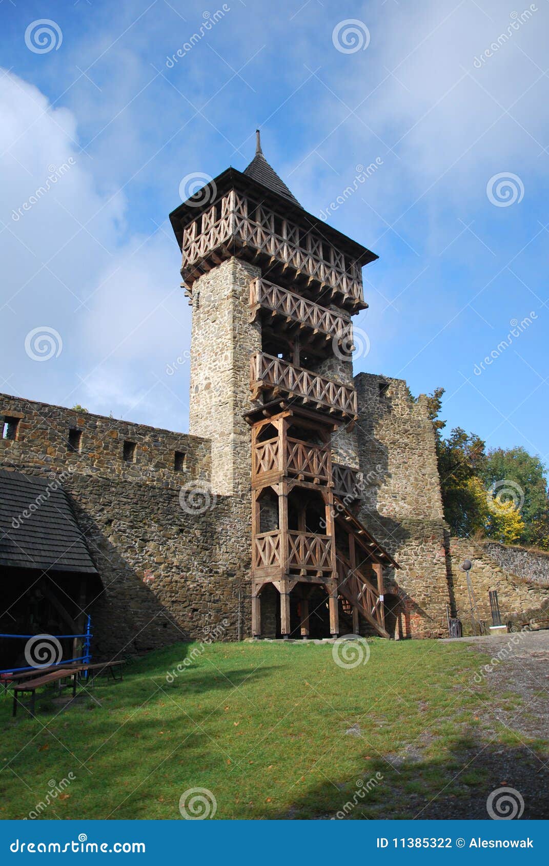 Helfstyn castle stock photo. Image of palace, magical - 11385322