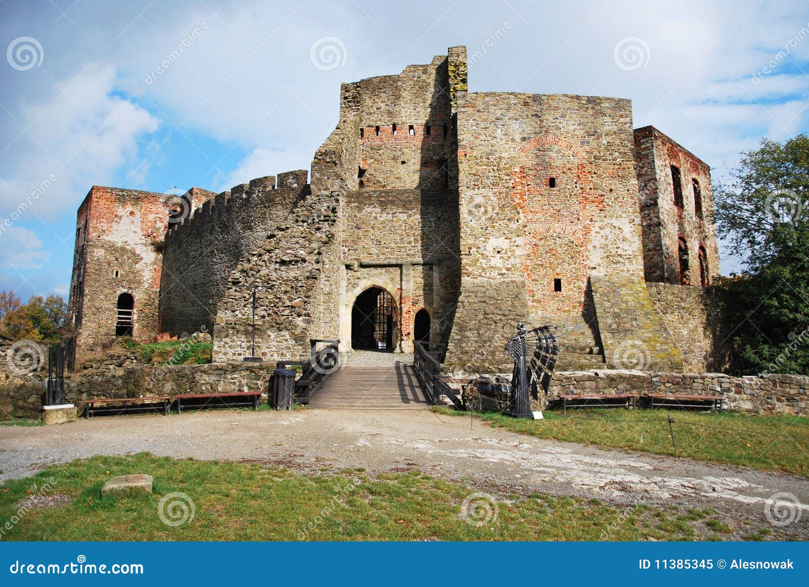 Helfstyn castle stock image. Image of landmark, european - 11385345