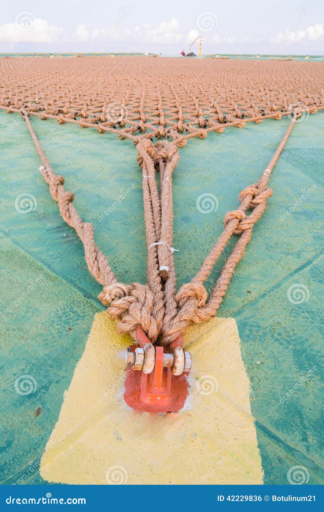 Heli Deck in rig platform stock photo. Image of deck - 42229836