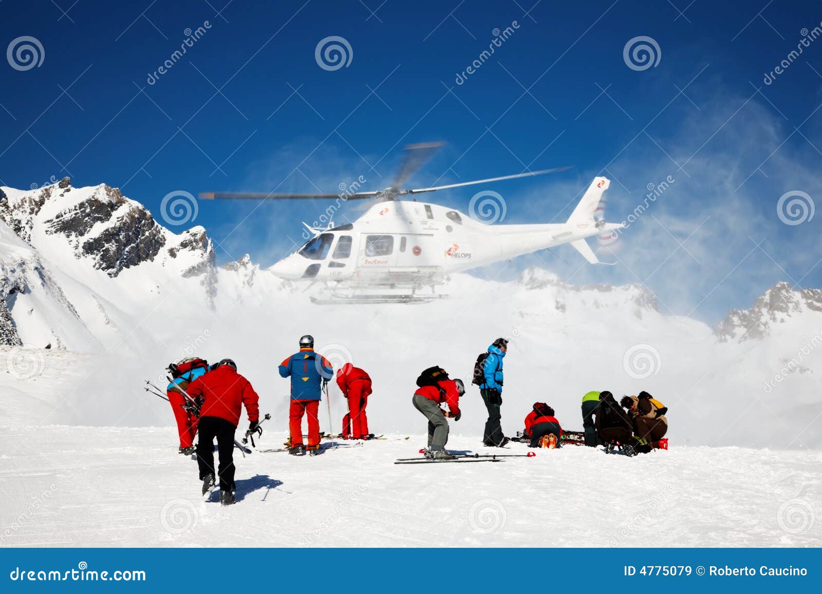 Heli-Skiing editorial stock image. Image of landscape - 4775079