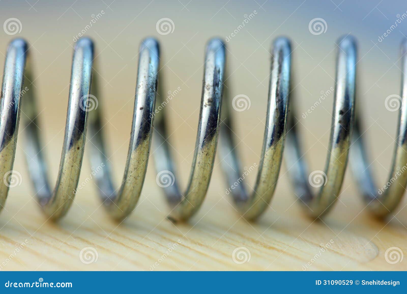 Helical spring stock image. Image of machine, industry - 31090529