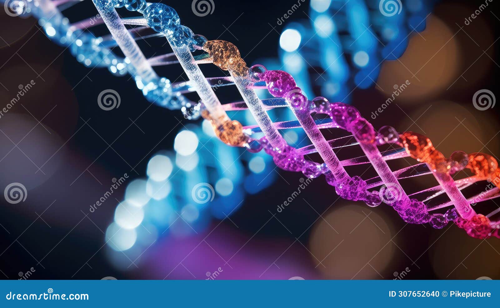 Helicase dna replication stock illustration. Illustration of repair ...