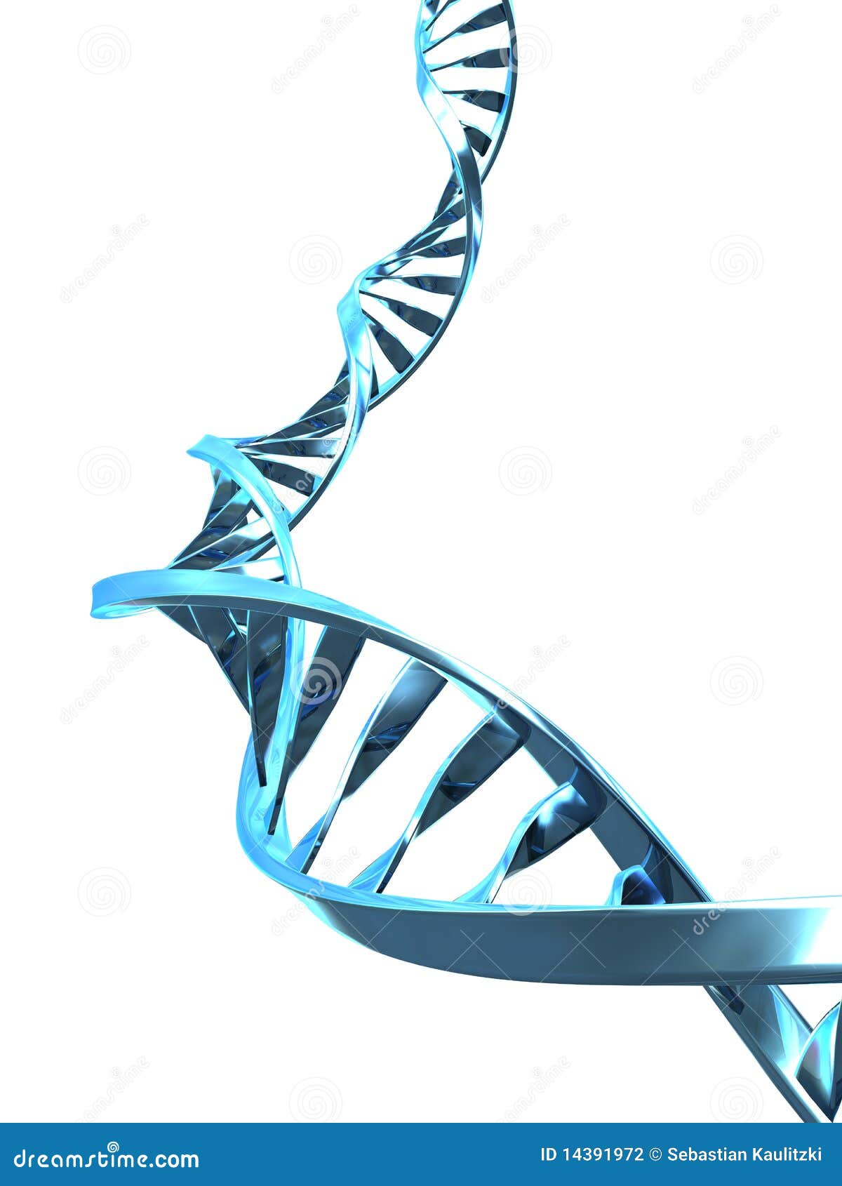Helice d'ADN illustration stock. Illustration du biotechnologie - 14391972