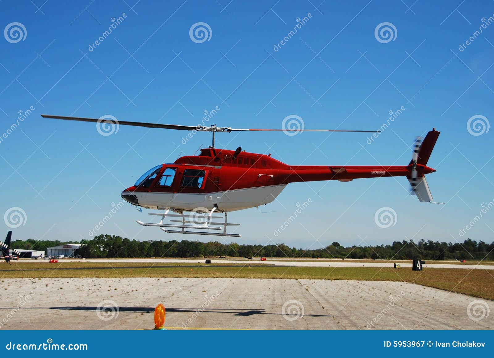 Helicoper hovering stock image. Image of airborne, takeoff - 5953967