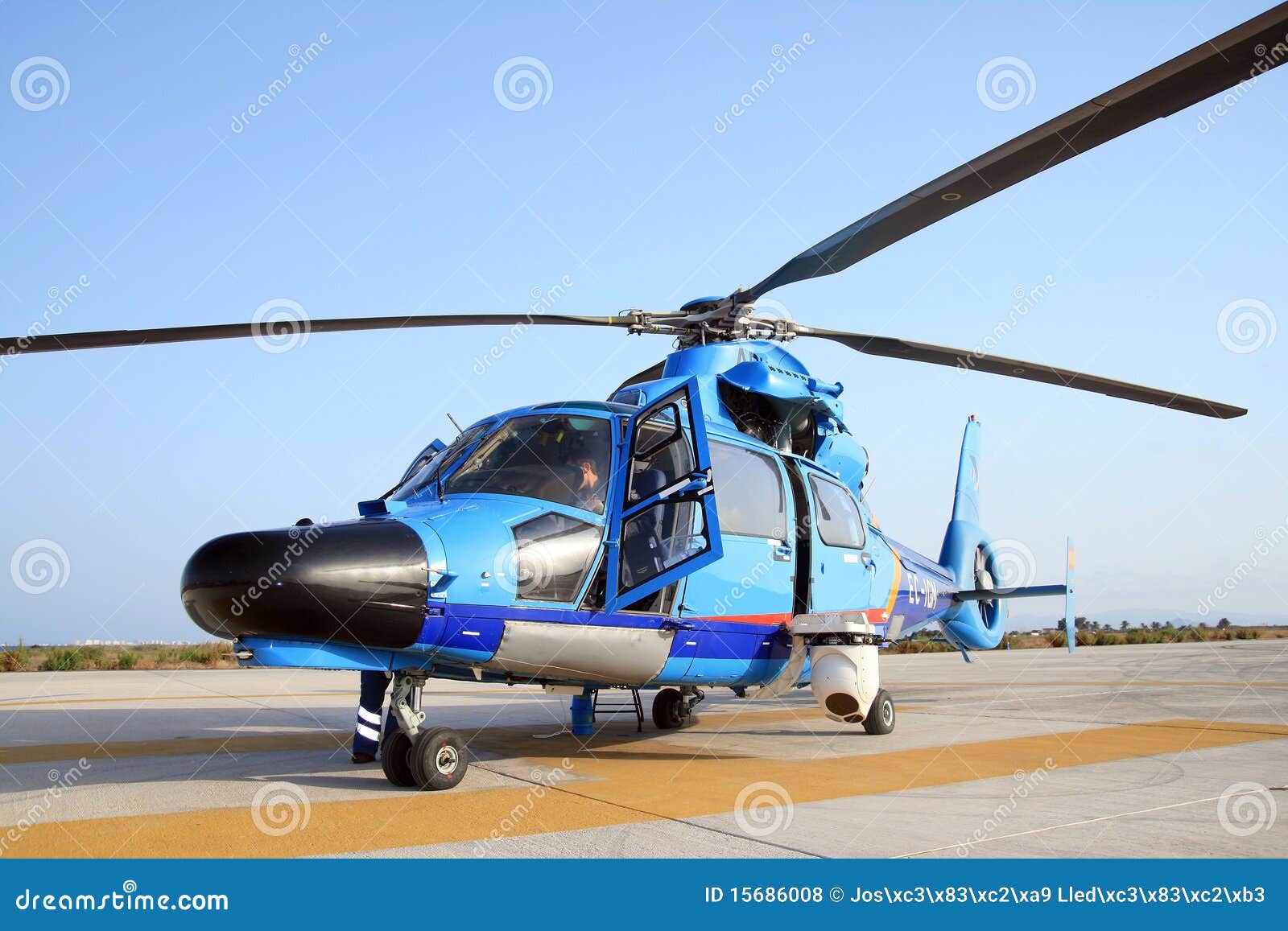 Helicopter stock photo. Image of cockpit, airport, flying - 15686008