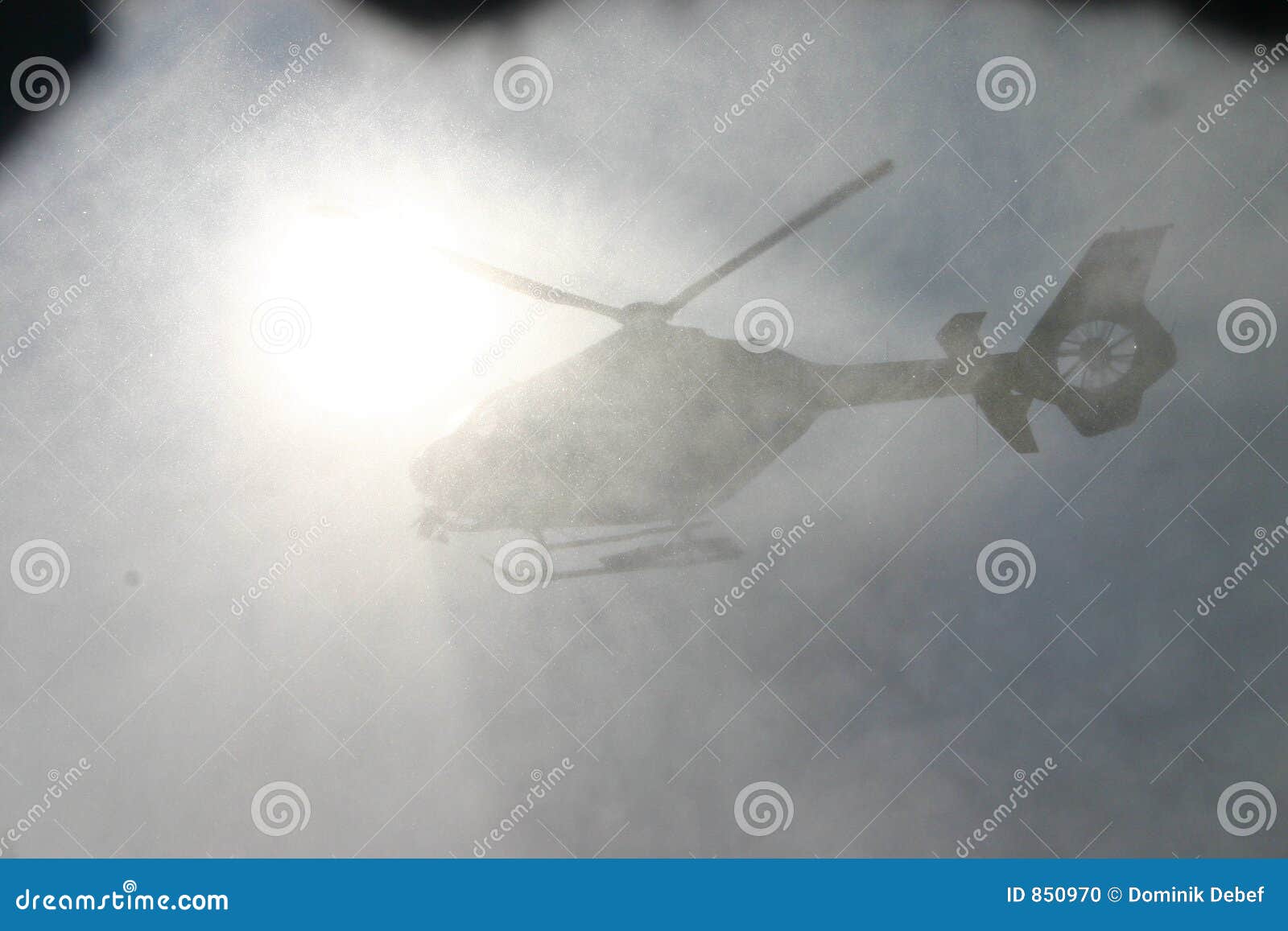 Helicopter stock photo. Image of aircraft, snow, chopper - 850970