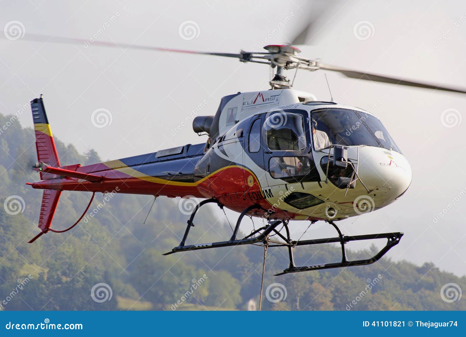 Helicopter editorial photo. Image of airbus, industries - 41101821