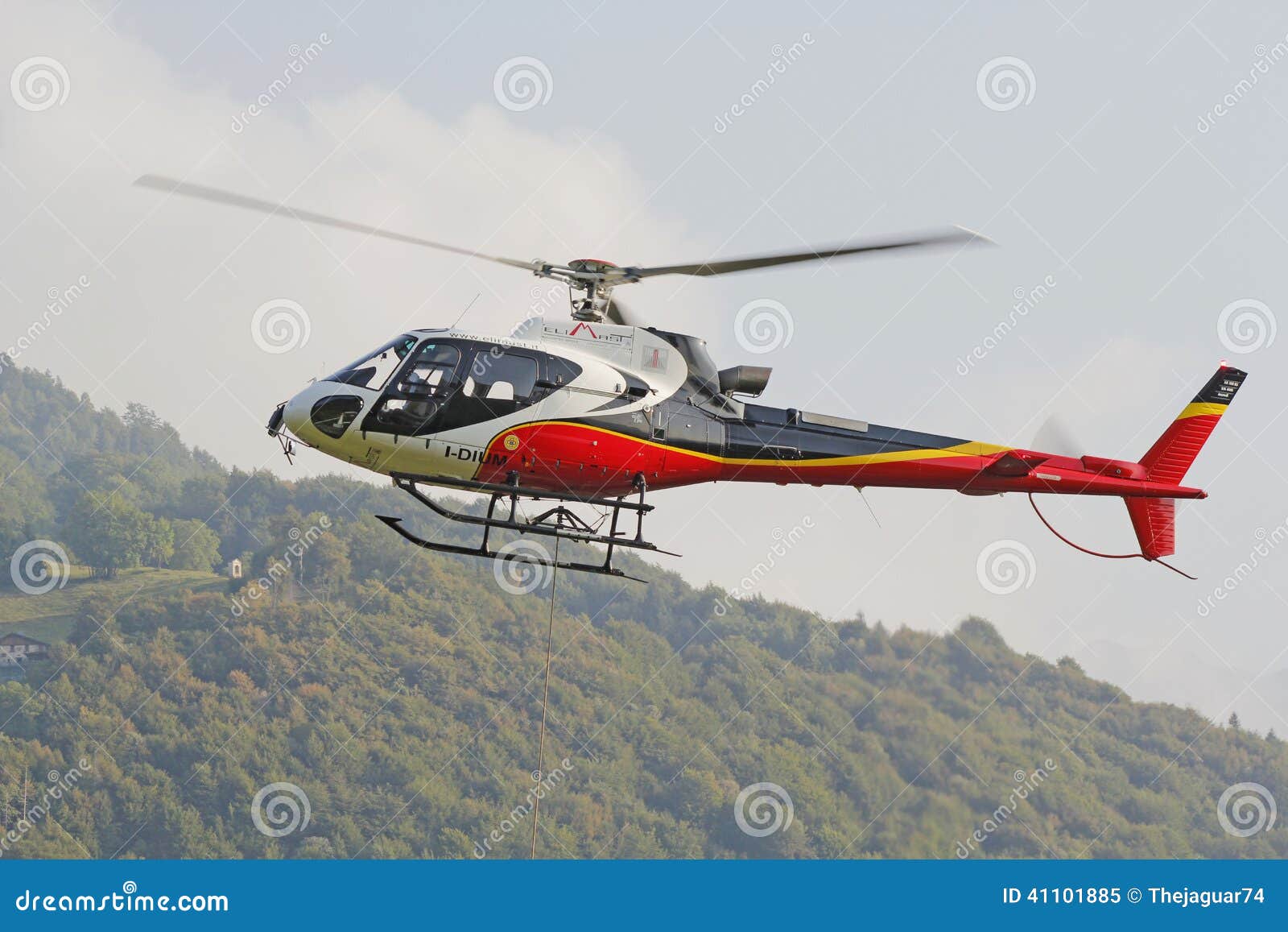 Helicopter editorial image. Image of aeronautics, private - 41101885