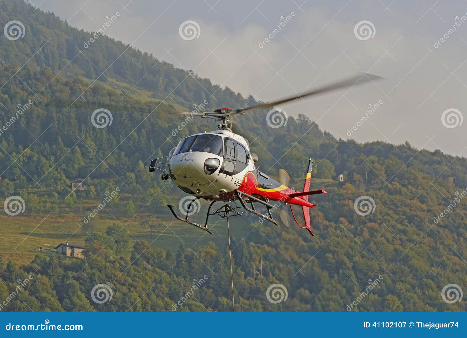 Helicopter editorial photography. Image of propeller - 41102107