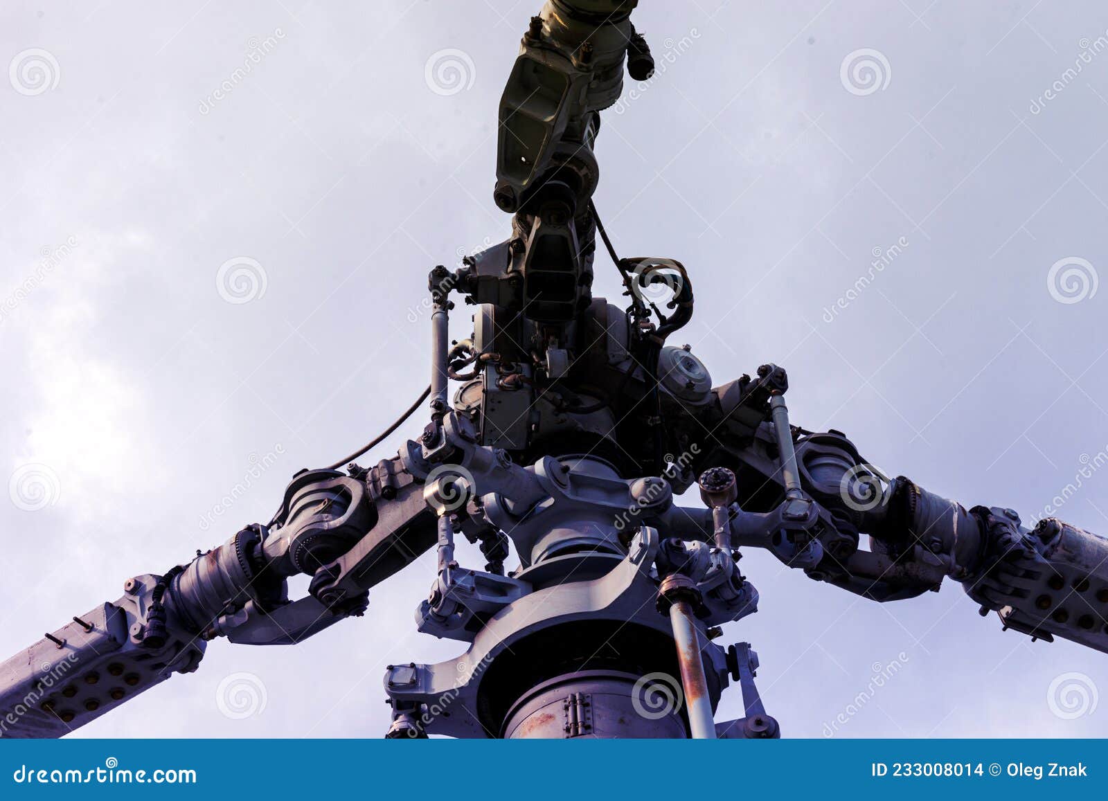 Helicopter Blade Joint Unit Stock Photo - Image of attack, blade: 233008014