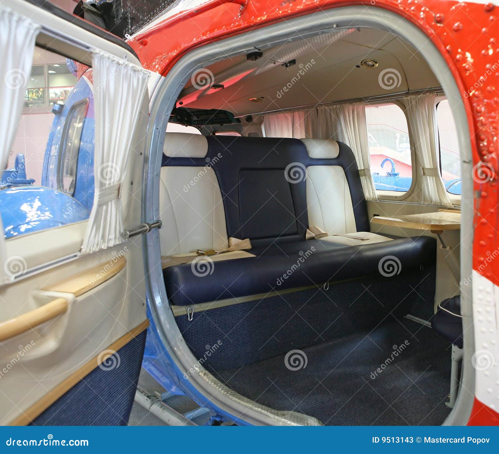 Helicopter cabin stock image. Image of helicopter, show - 9513143