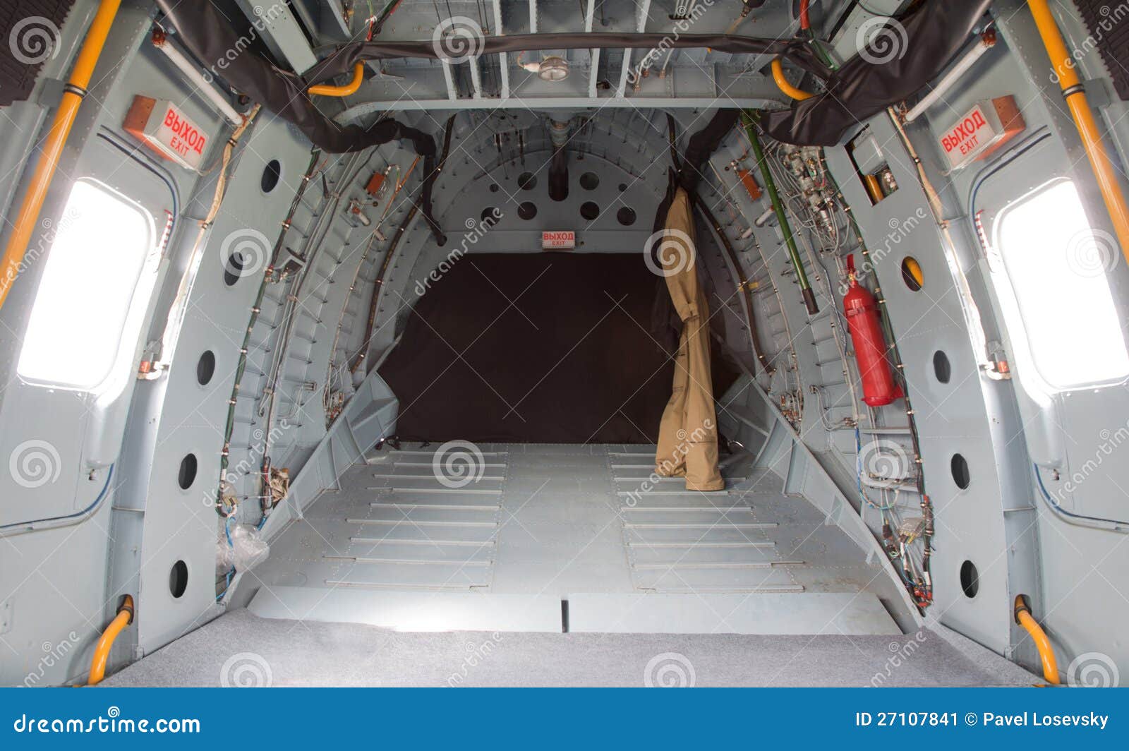 Helicopter Cargo Compartment Stock Image - Image of russia, heavy: 27107841