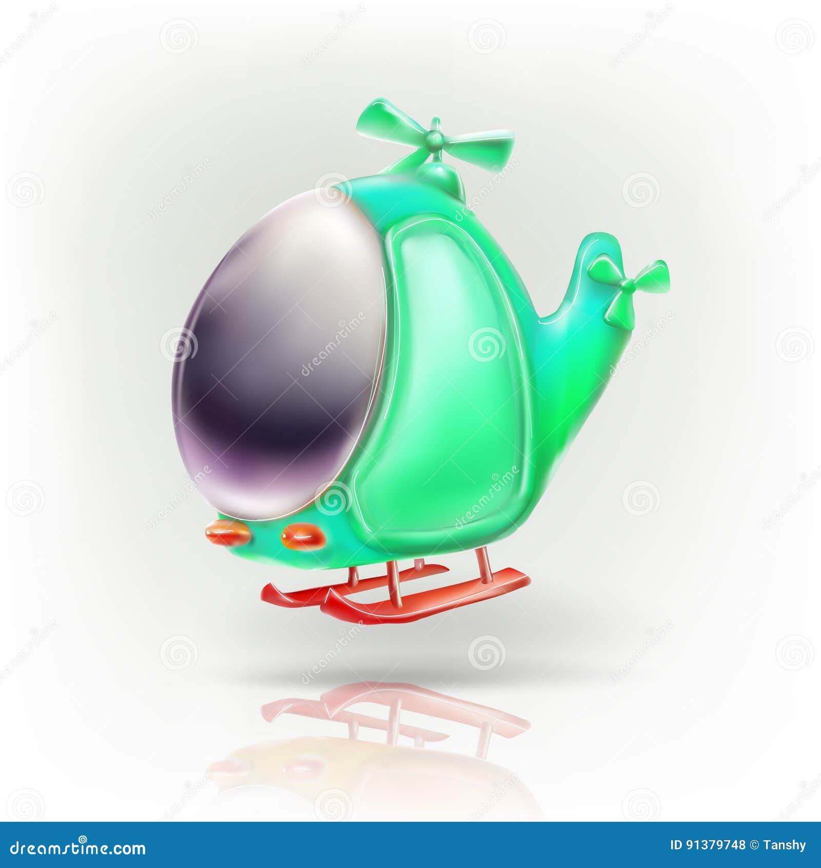 Helicopter, Cartoon Picture Vector Stock Vector - Illustration of ...