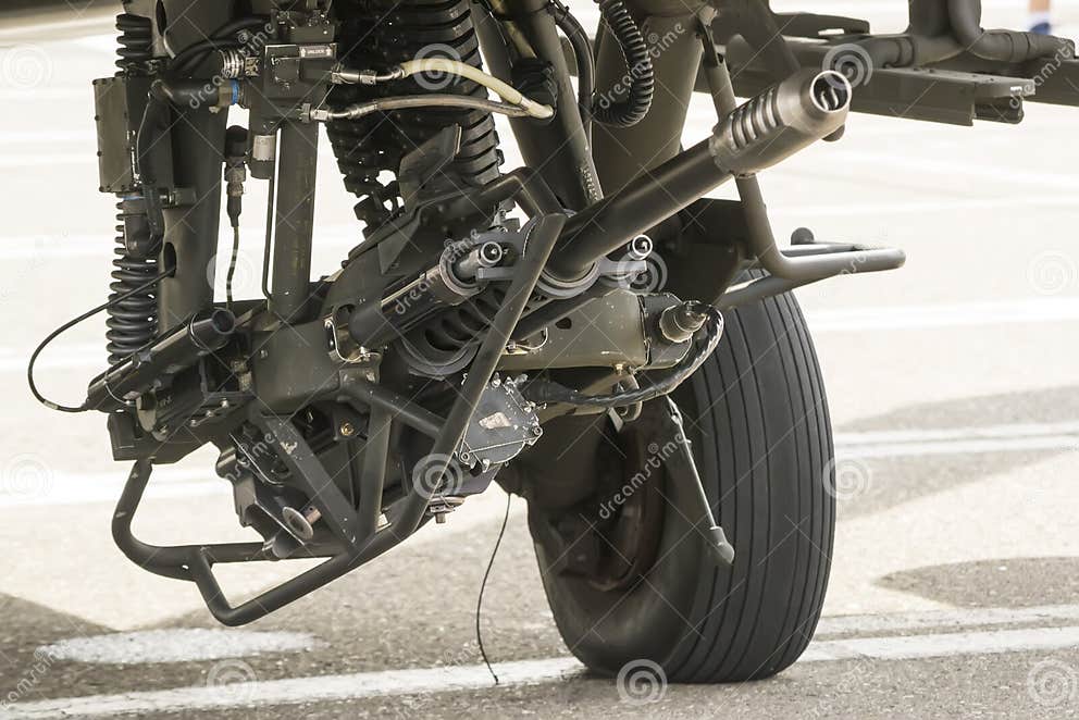 Helicopter chain gun stock image. Image of automatic - 54881895