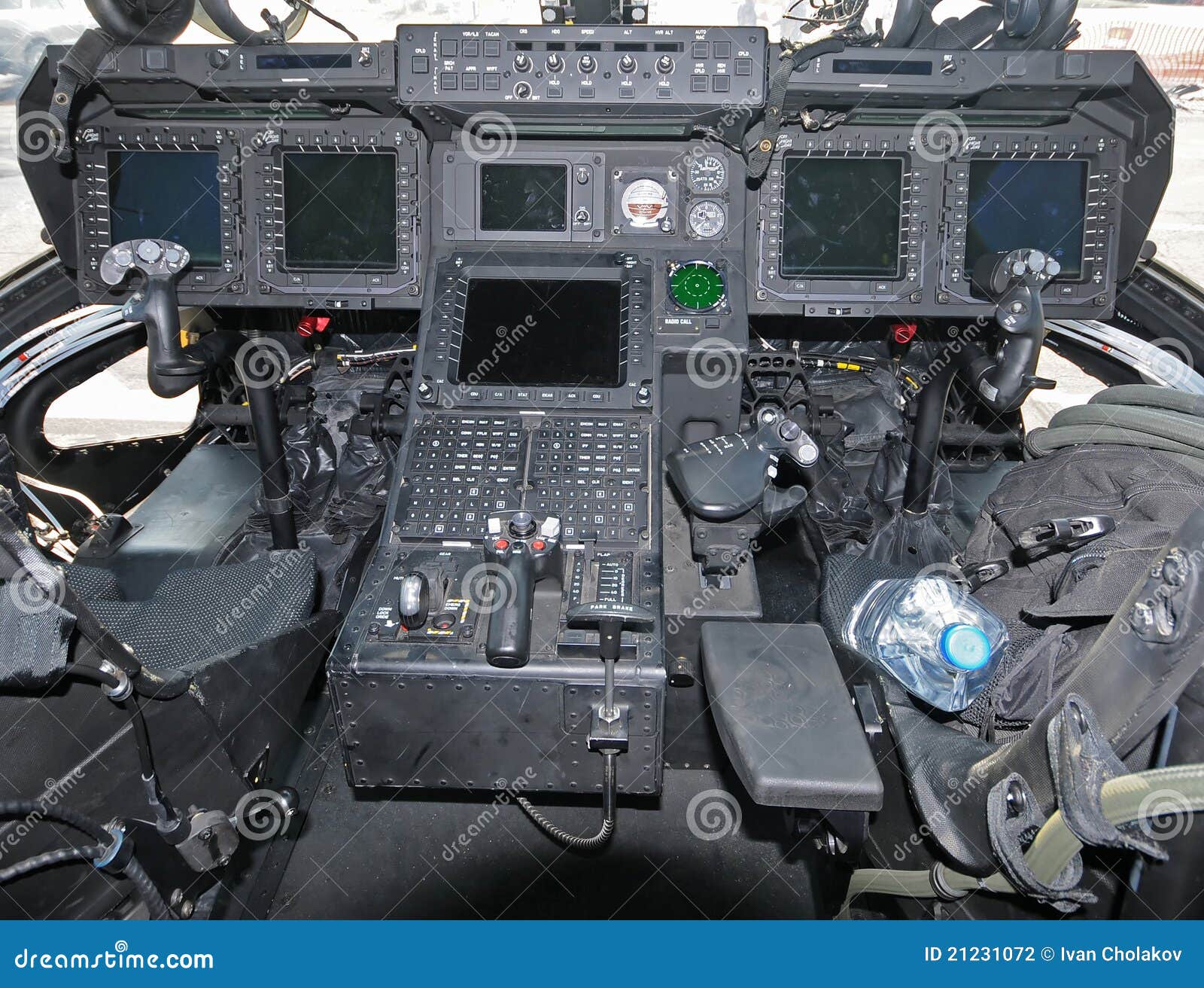 Apache Longbow Helicopter Interior