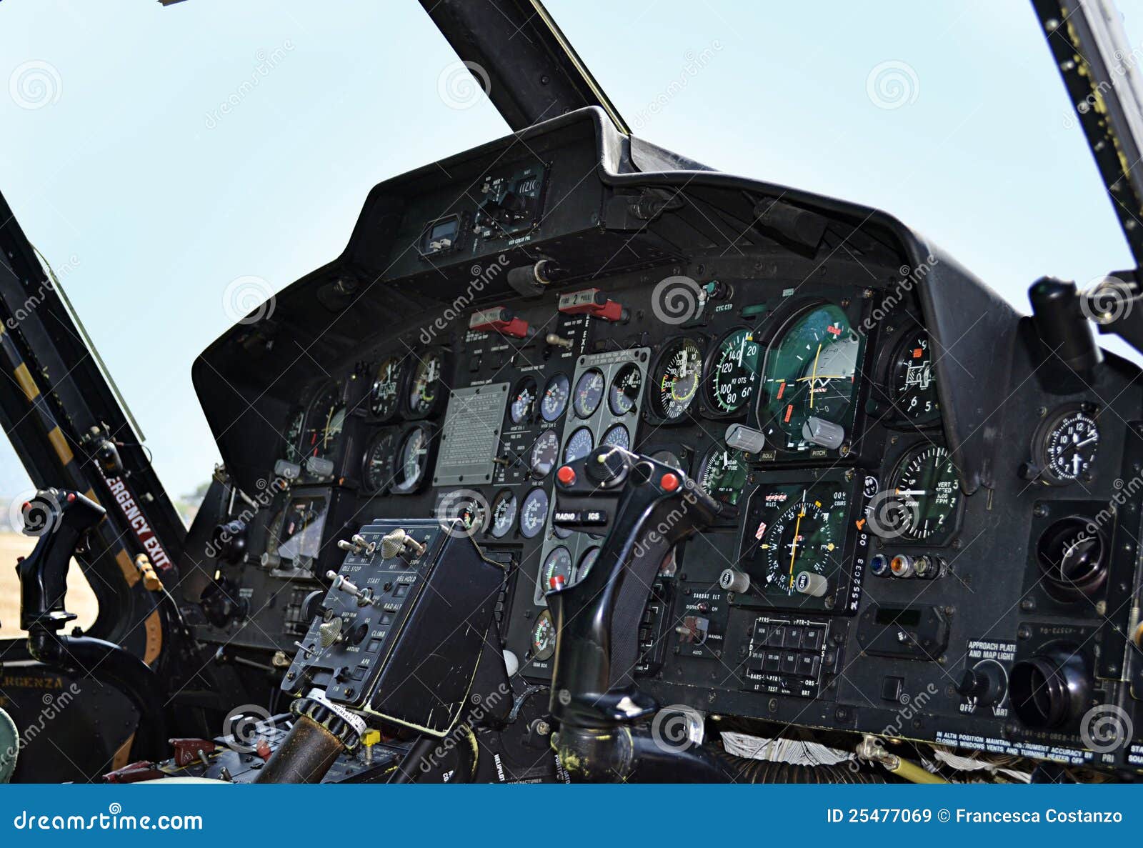Helicopter Cockpit Inside Cockpit Editorial Photo | CartoonDealer.com ...