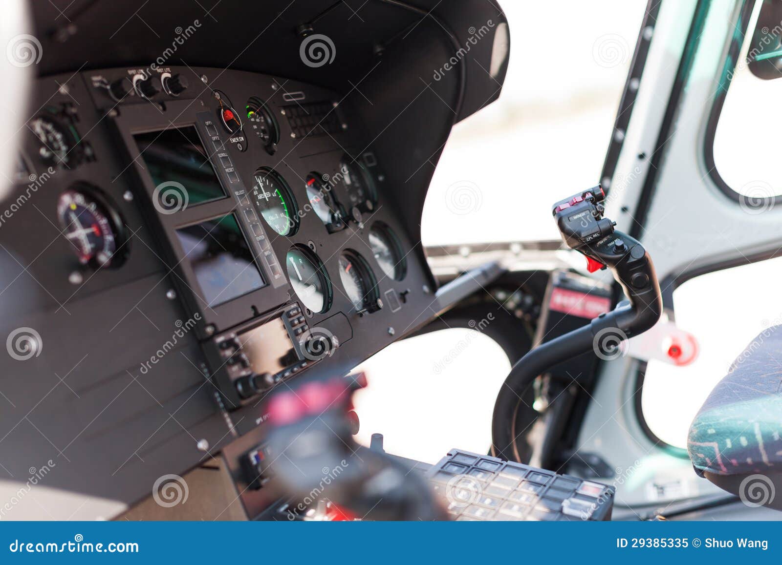 Helicopter Cockpit Royalty-Free Stock Photography | CartoonDealer.com ...