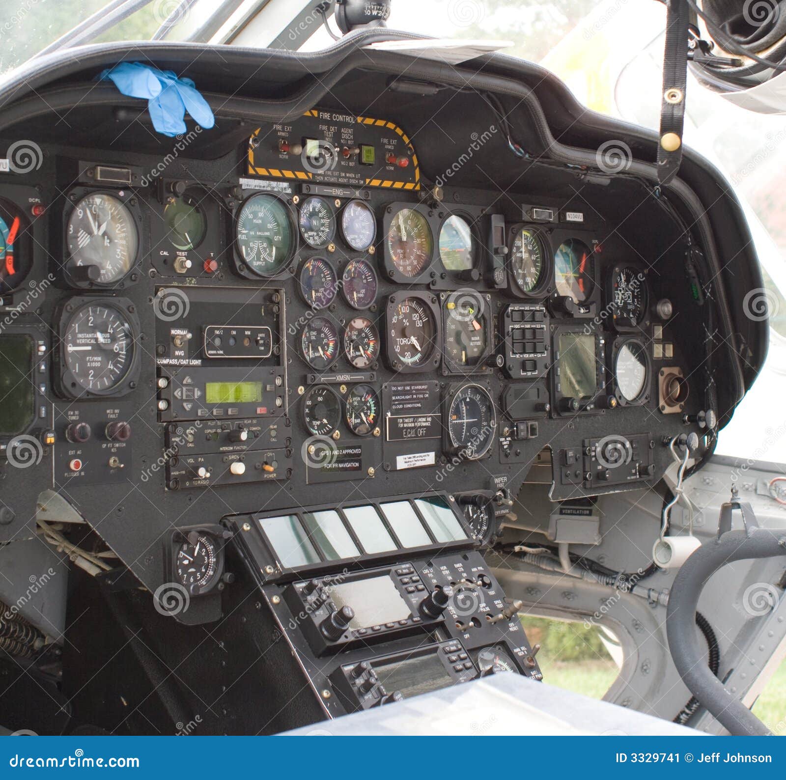 Helicopter Cockpit stock image. Image of instrumentation - 3329741