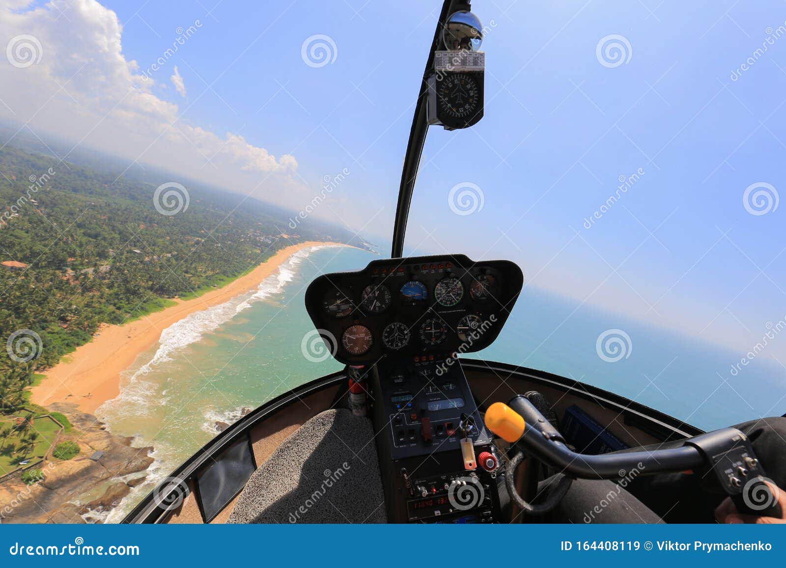 Helicopter Cockpit Inside View Stock Image - Image of bove, cabin ...