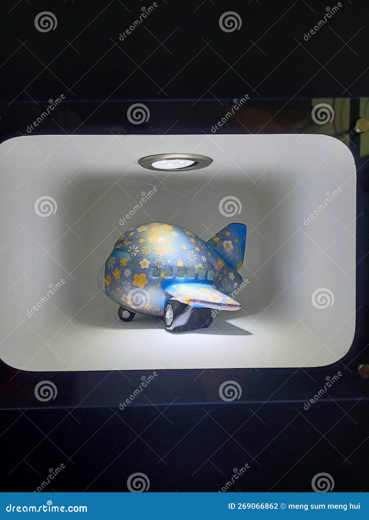 Helicopter coin box stock photo. Image of design, blue - 269066862