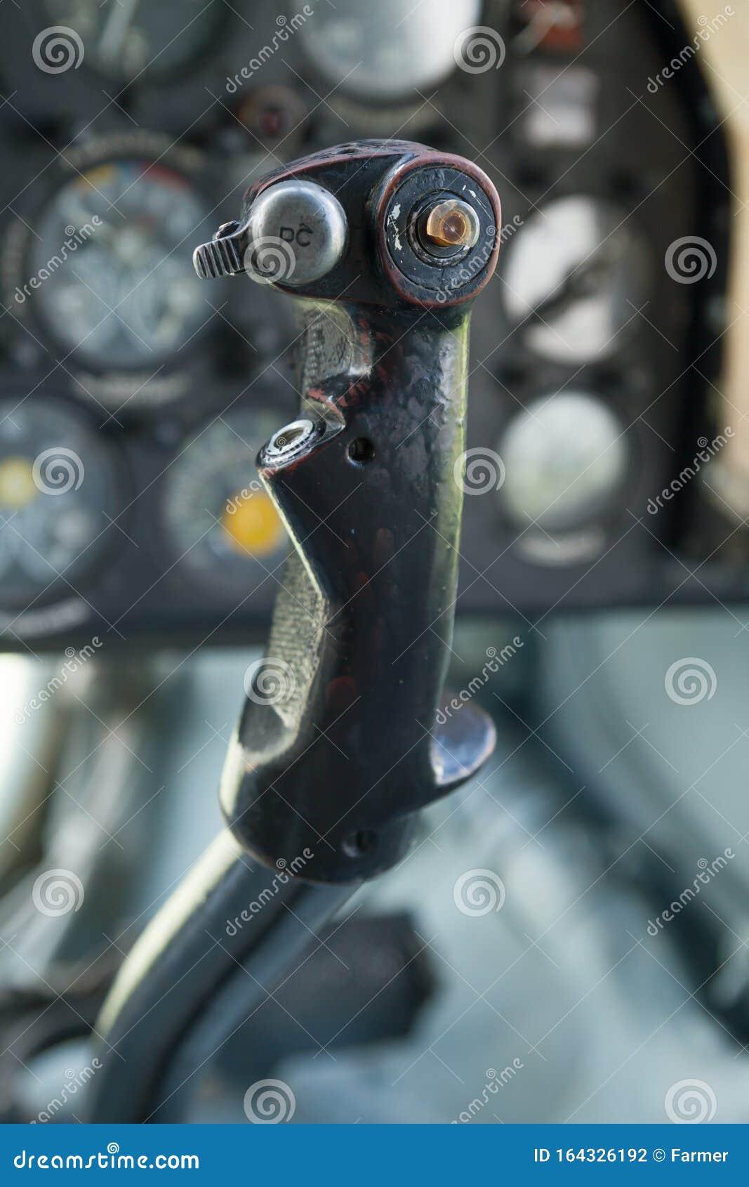 Helicopter Control Stick Royalty-Free Stock Photo | CartoonDealer.com ...