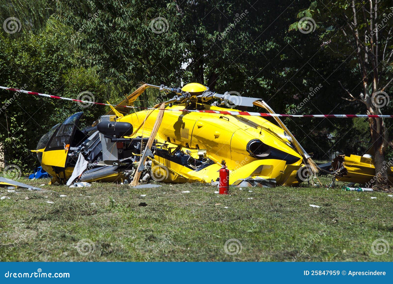 Helicopter crash stock image. Image of takeoff, medical - 25847959