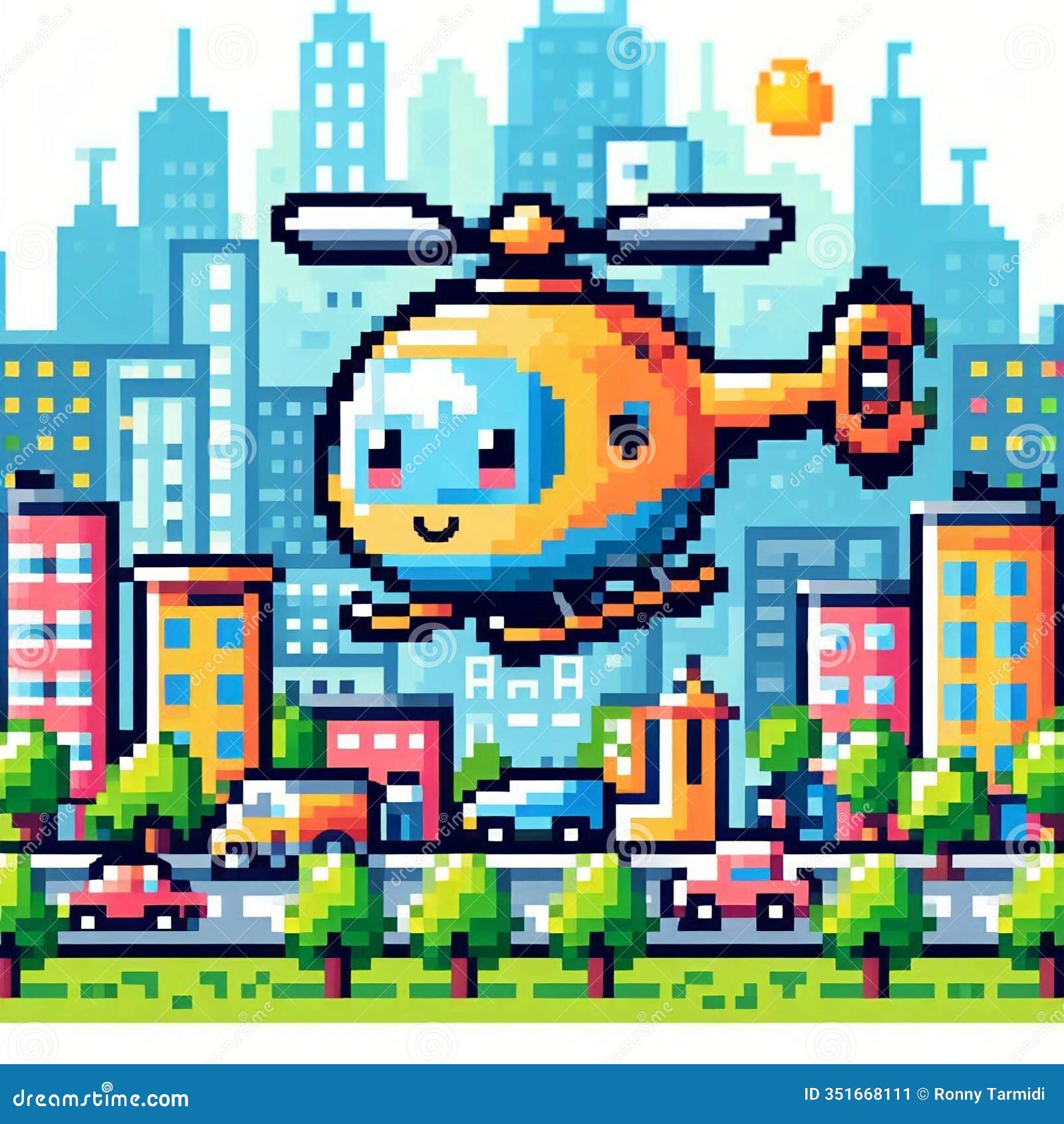 City Pixel Art. Buildings Pixel Art. Houses Pixel Art. Pixel Art 8 Bit ...