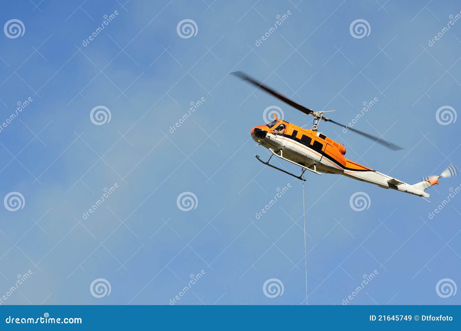 Helicopter Drop stock image. Image of attack, water, working - 21645749
