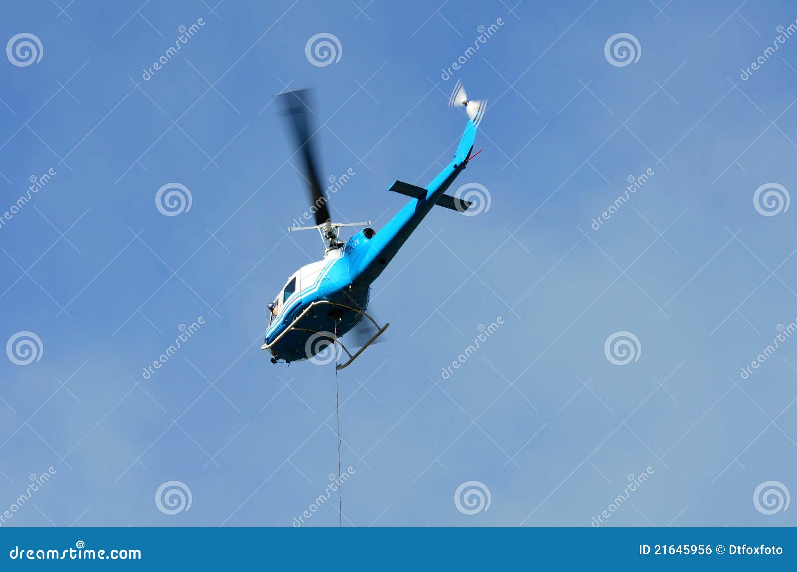Helicopter Drop stock photo. Image of cover, firefighter - 21645956