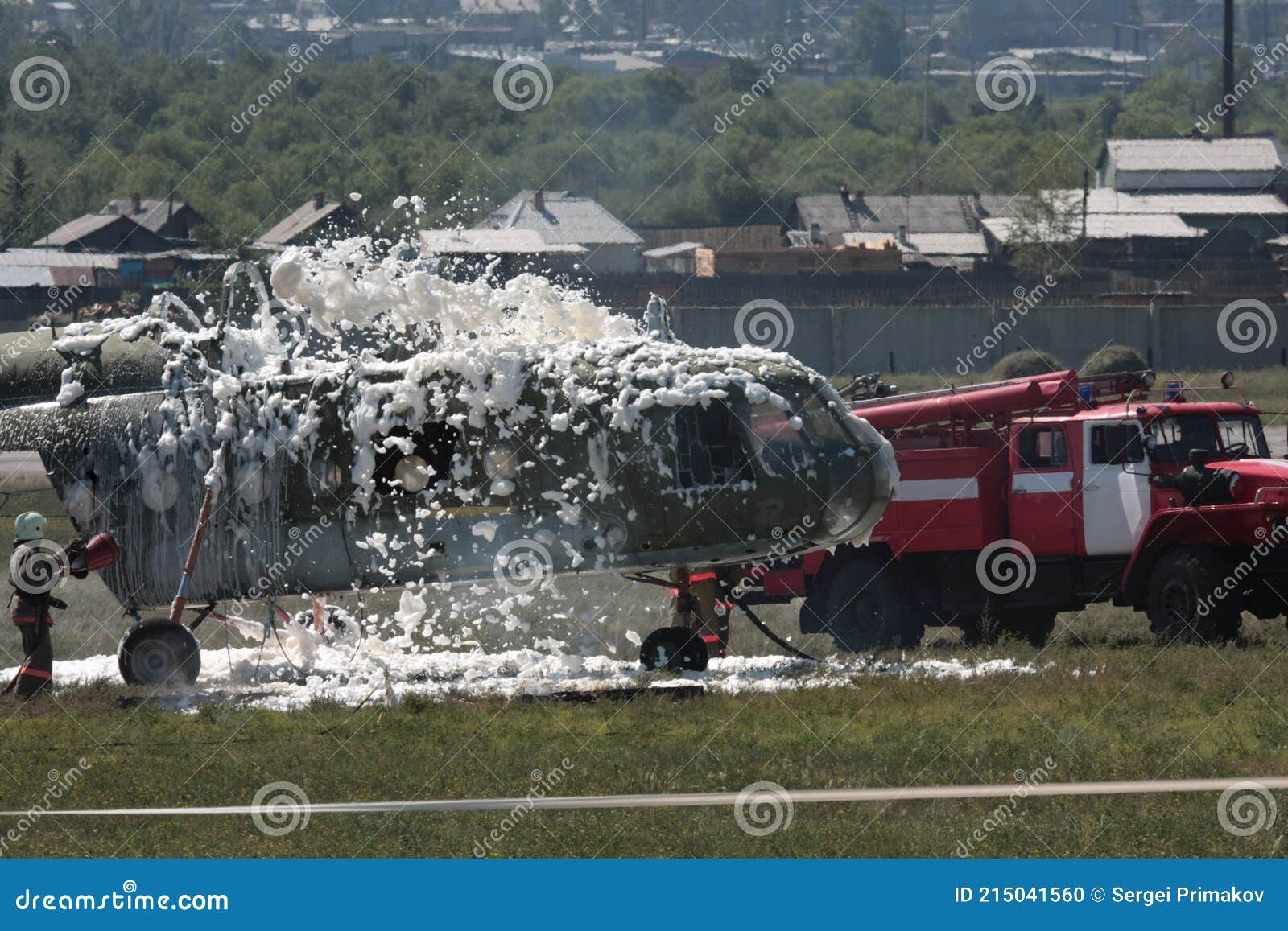 The helicopter exploded stock photo. Image of battle - 215041560