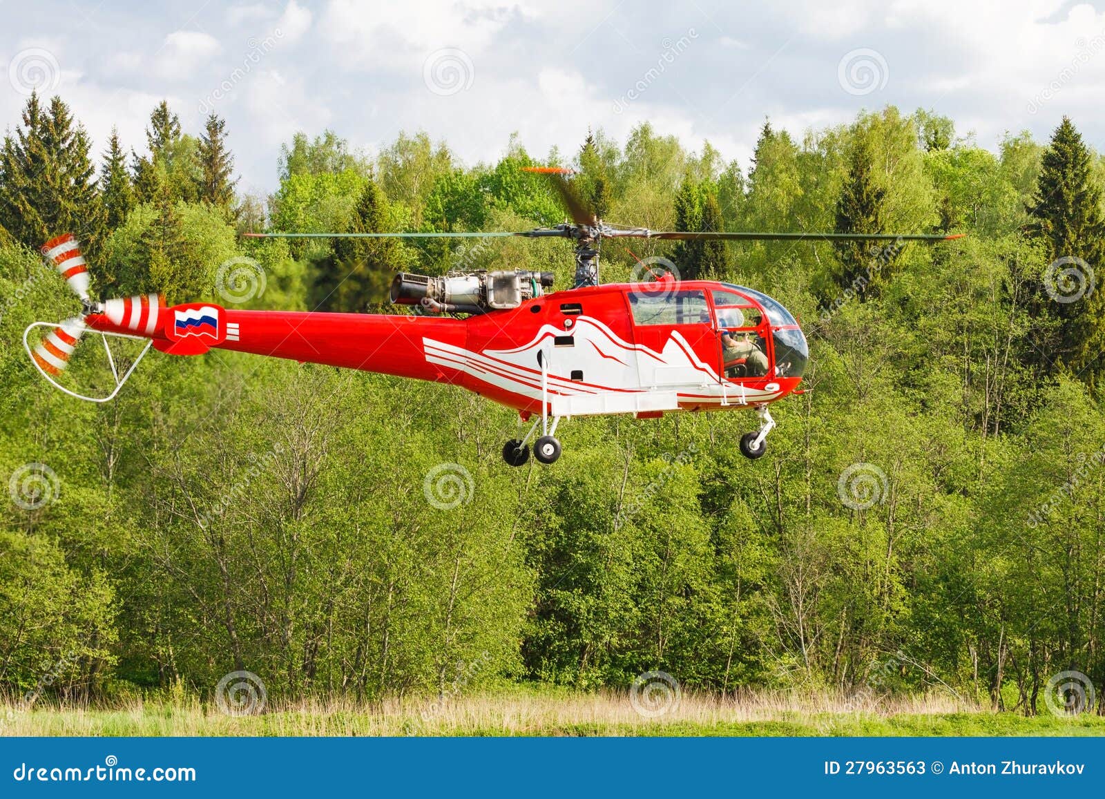 Helicopter in field stock image. Image of speed, rotor - 27963563