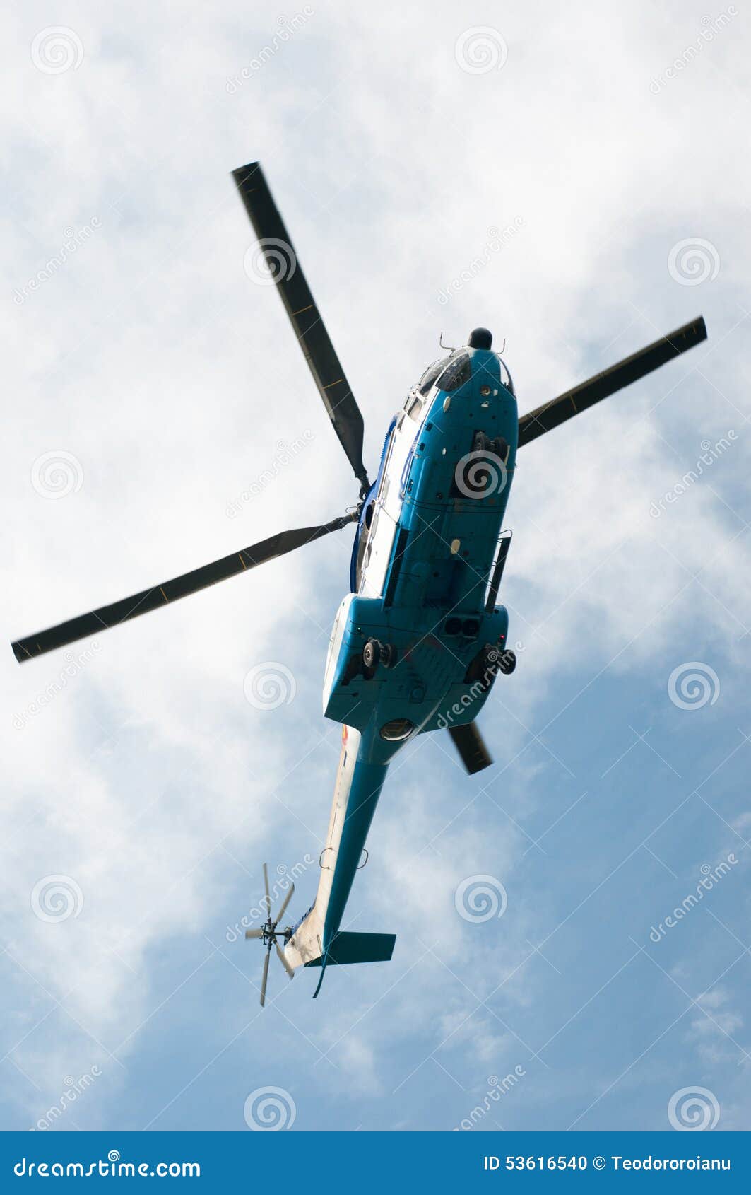 Helicopter in flight stock photo. Image of rays, high - 53616540