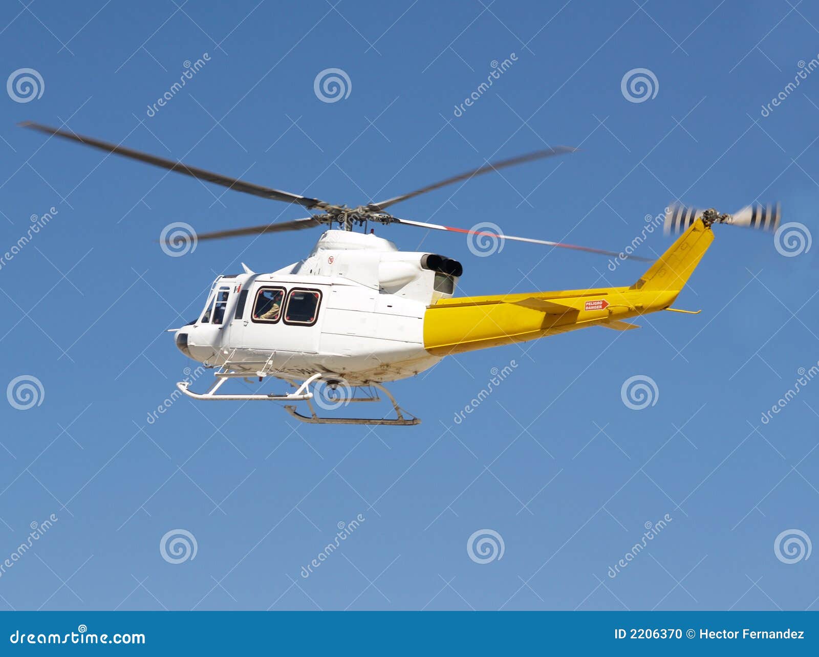 Helicopter flying stock photo. Image of transportation - 2206370