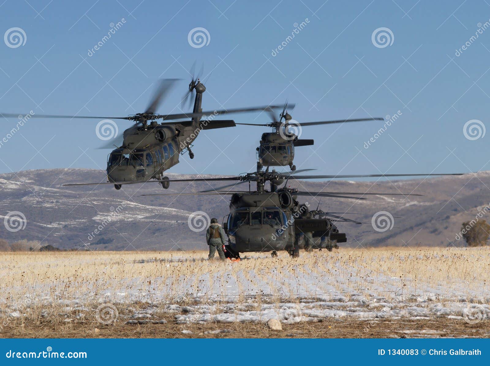 Helicopter formation stock image. Image of duty, volunteers - 1340083