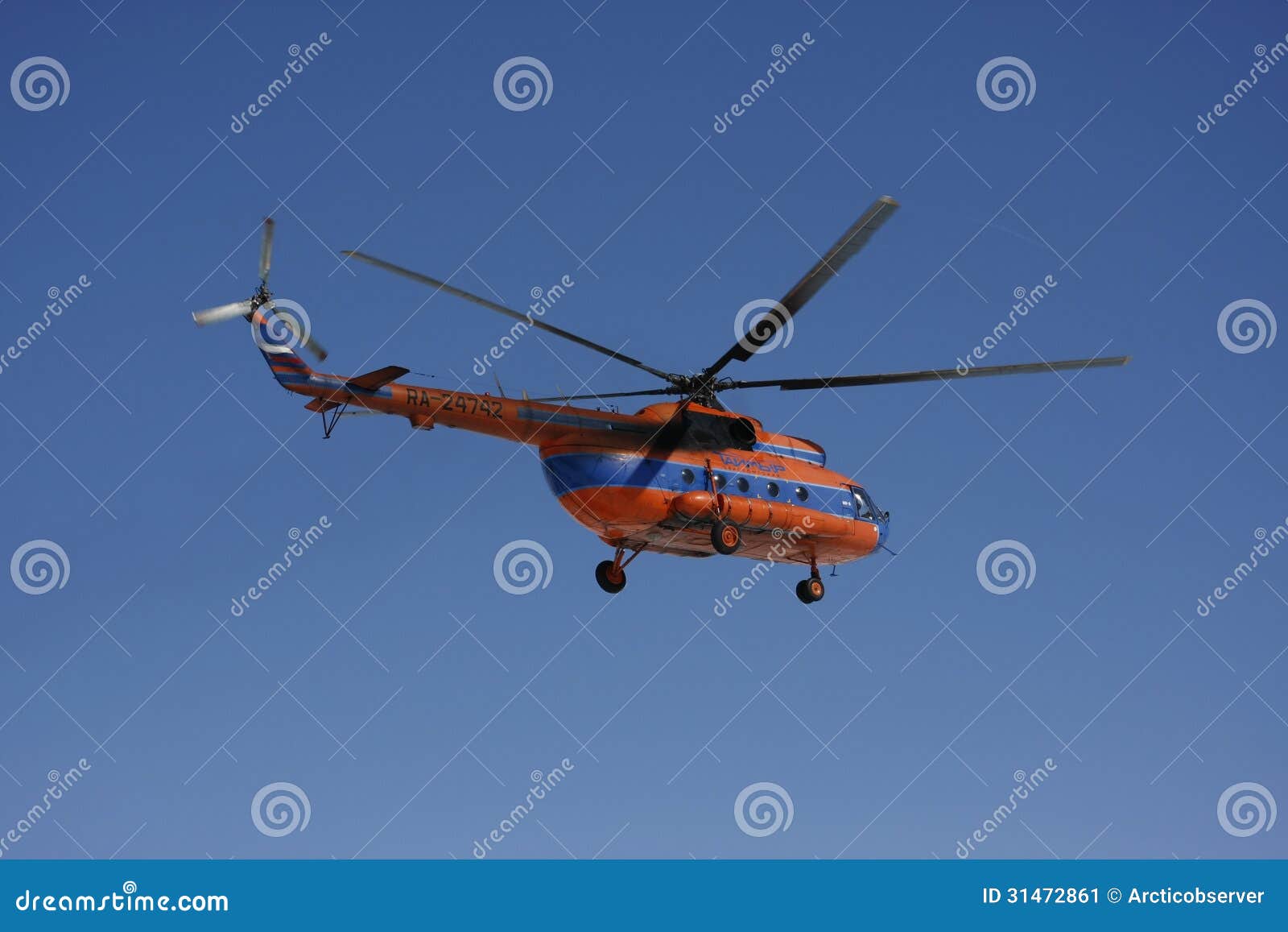 Helicopter editorial photo. Image of aviation, blue, helicopter - 31472861