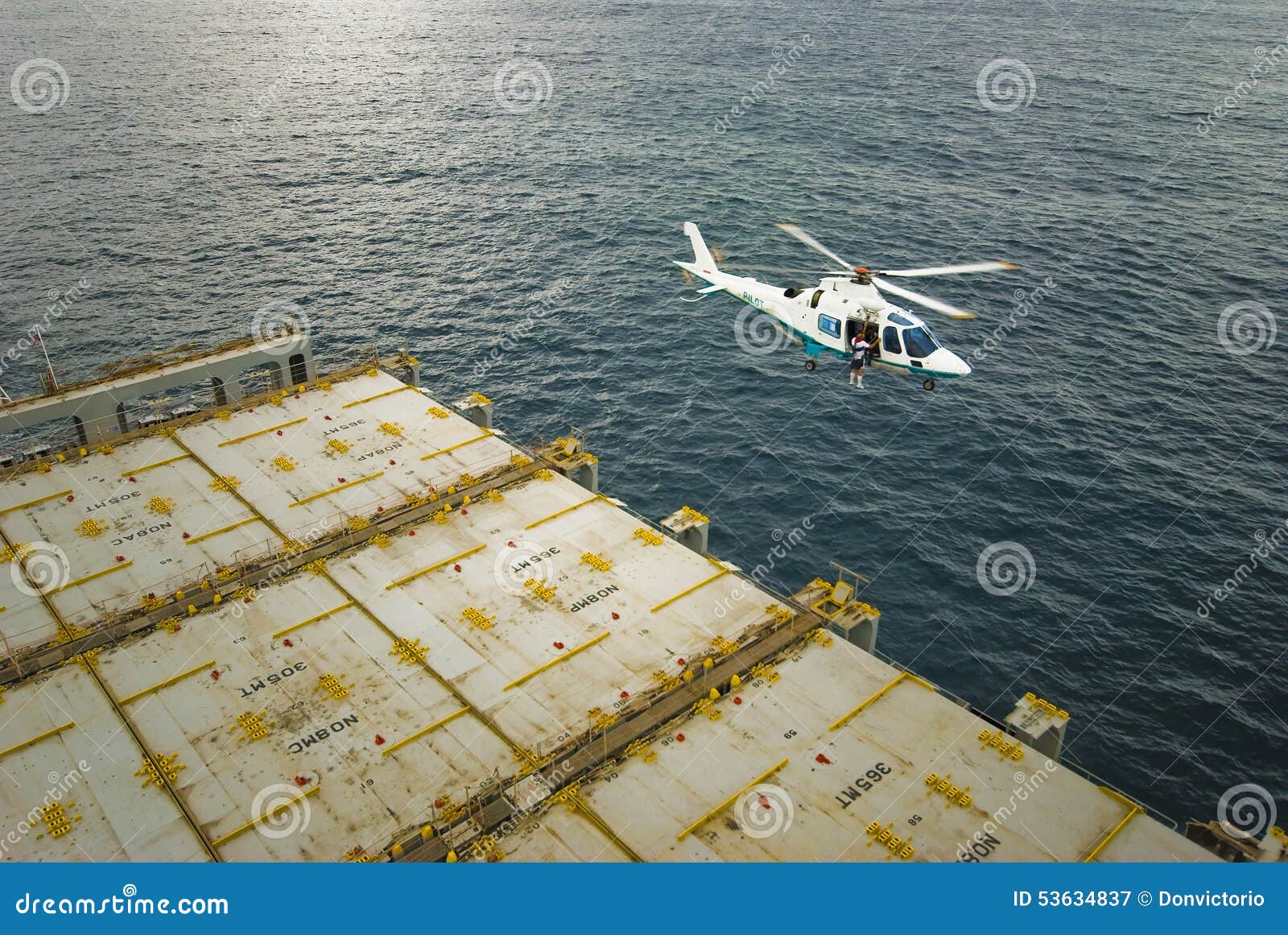 Heli Deck In Rig Platform Stock Photography | CartoonDealer.com #42229730