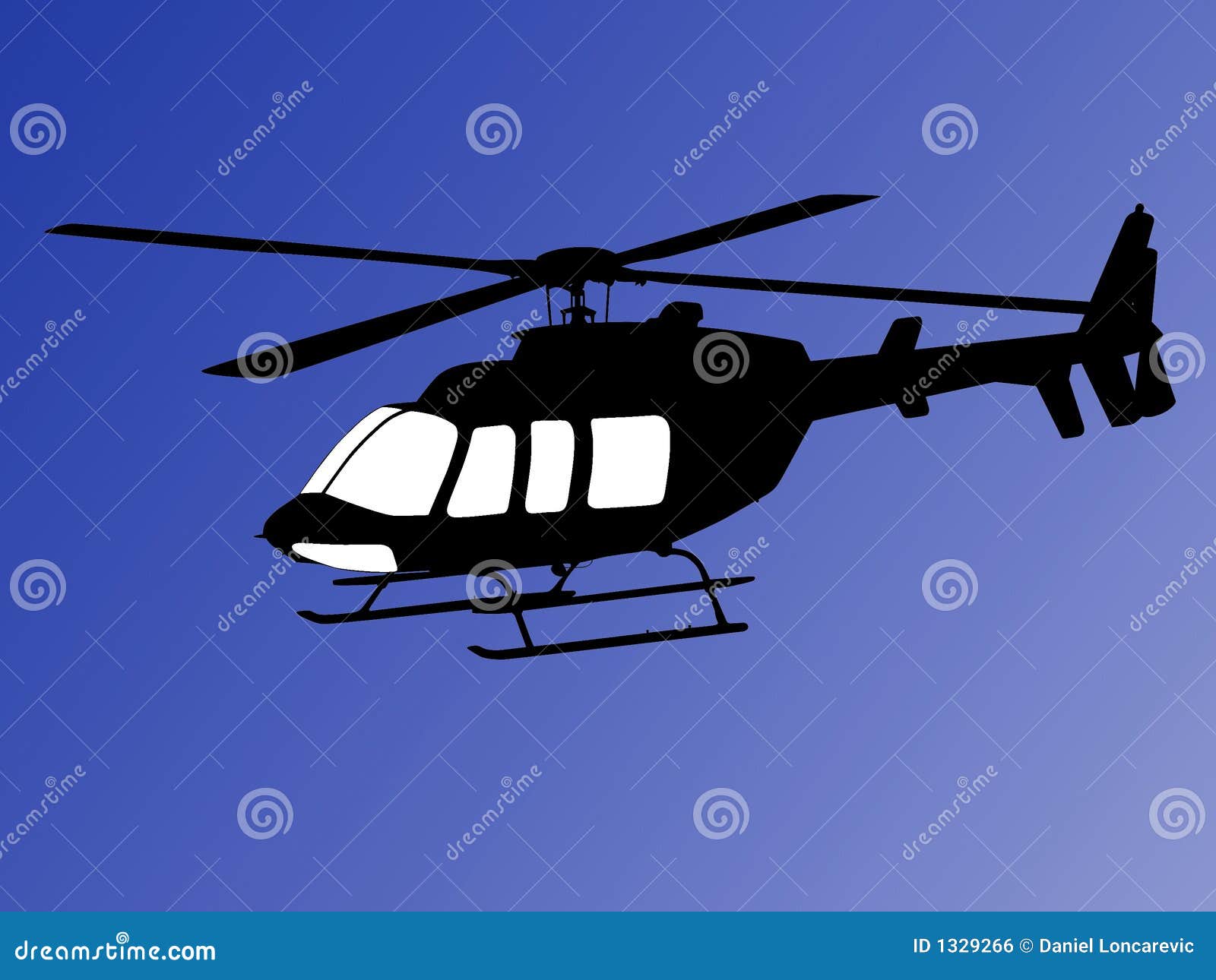 Helicopter illustration stock illustration. Illustration of ...