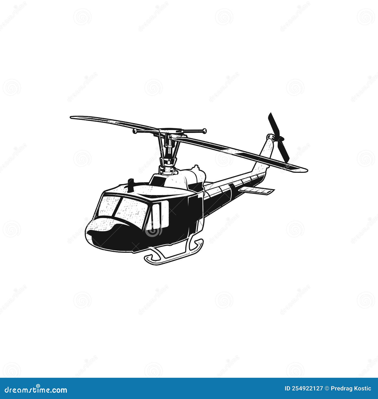 Helicopter logo stock illustration. Illustration of aviation - 254922127