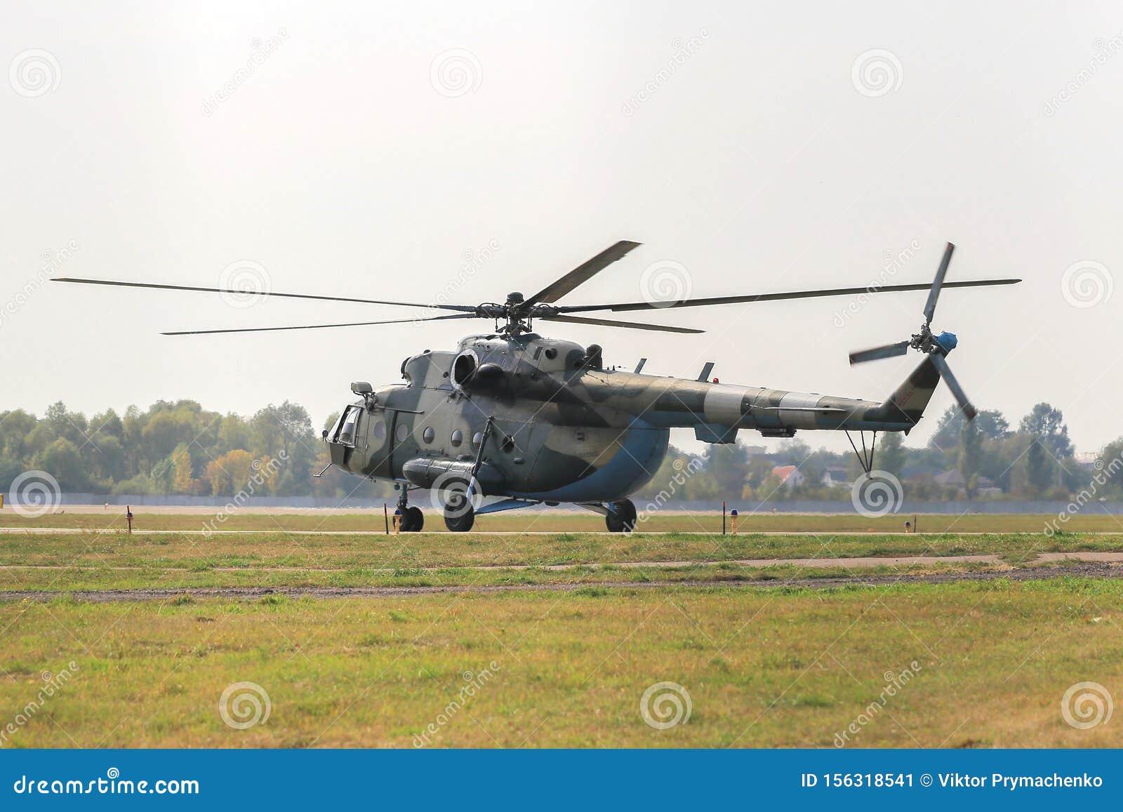 Helicopter Mil Mi-8 Take Off Editorial Photo - Image of transport ...