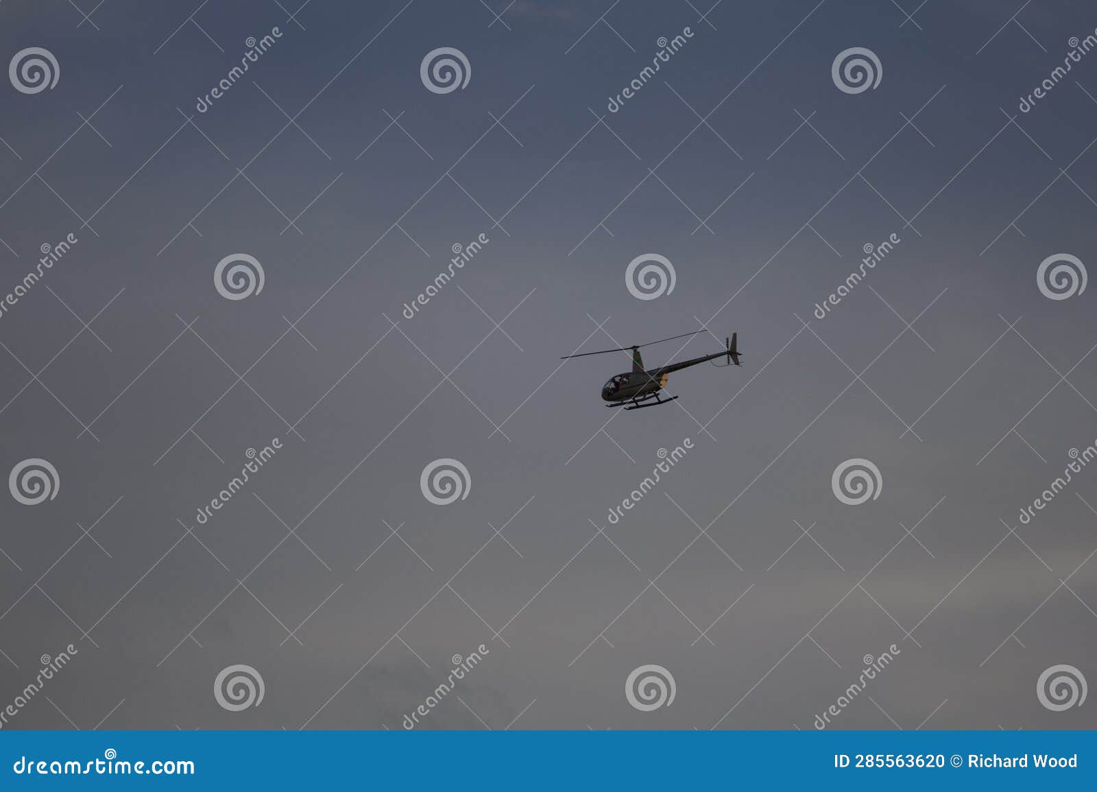 Helicopter Over the Indian River Lagoon, Florida Stock Photo - Image of ...