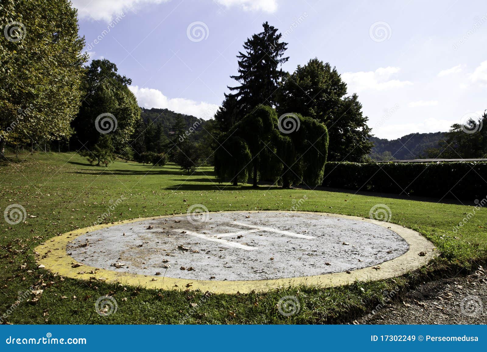 Helicopter platform stock image. Image of field, deck - 17302249